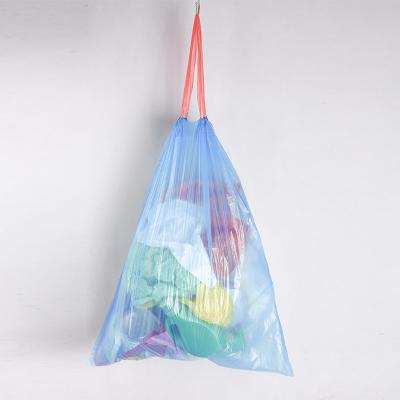 China Persoonlijke logo's Printing Drawstring vuilniszak Ideaal voor afvalbeheer oplossingen Te koop