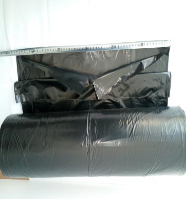 Cina Sacchetti neri riciclati su rotolo per la spazzatura Accetta ordini personalizzati Spessore 5-100 mic in vendita