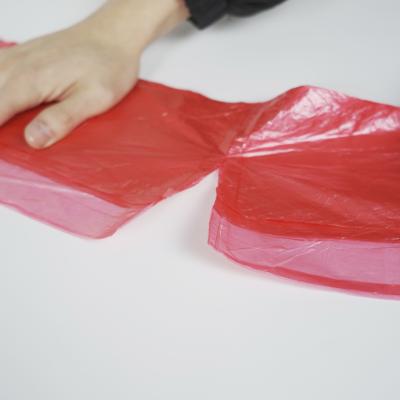 Cina Tasca di taglia di materiale personalizzata per sacchetto a fondo quadrato da borsa di plastica da asporto veloce in vendita
