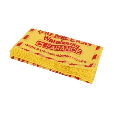 China Hdpe material virgem Star-sealing sacos de lixo em rolos sacos de plástico azul rosa preto amarelo à venda