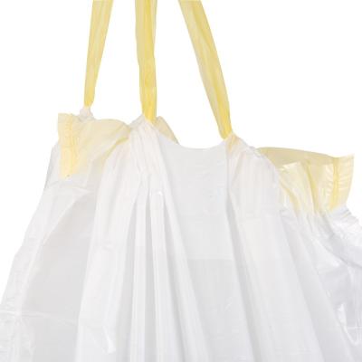 China Hdpe material virgem Star-sealing sacos de lixo em rolos sacos de plástico azul rosa preto amarelo à venda