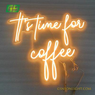 China Ultra Bright LED Neon Light Sign For Restaurant Cafe Bistro Window Decoration for sale