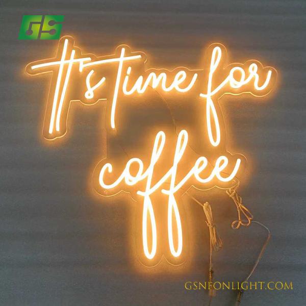Quality Ultra Bright LED Neon Light Sign For Restaurant Cafe Bistro Window Decoration for sale