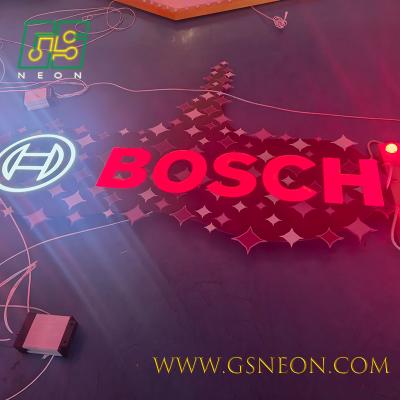 China Outdoor LED Advertising Light Box Front Lit Illuminated Storefront Logo Sign Case for sale