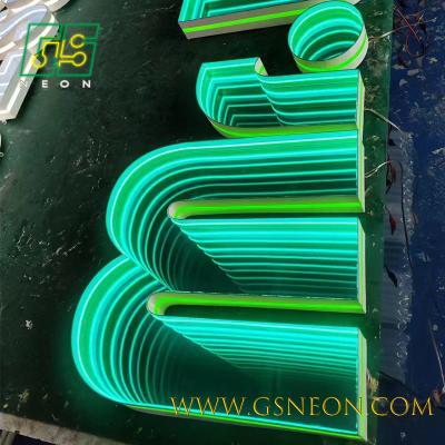 China Commercial 3D LED Infinity Mirror Letter Sign For Eye Catching Retail Logos for sale