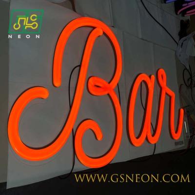 China Decorative Bar Acrylic Neon Light Sign Bright Illuminated Acrylic Signage for sale