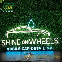 Quality Custom LED Neon Garage Signs For Auto Repair Branding Roadside Advertising for sale