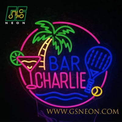 China LED Neon Bar Sign Commercial Pub Front Light for Stylish Wall Decor in Bars Restaurants and Clubs for sale