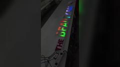 Full color led channel letter sign for THE BEAUTY BAR