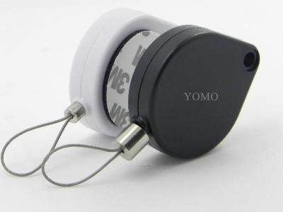 China YOMO White Retractable Plastic Heart-Shaped Tethers/Retractors/Recoilers/cordwinders,retractors and tethers for sale