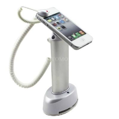 China Brand New Anti-Theft Security Alarm Charging Display Stand Holder,Mobile Phone Display Stand with Alarm device and Clamp for sale