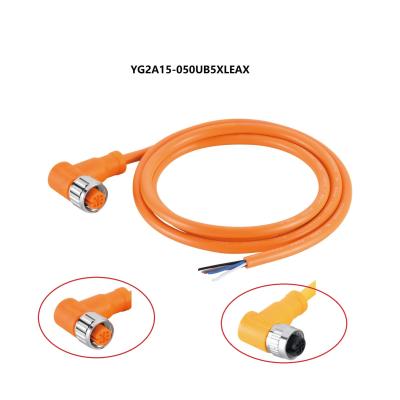 Cina L'UL A ha codificato l'azionatore di sensore M12 cabla 5 spine Unshielded di Pin 5m PUR in vendita
