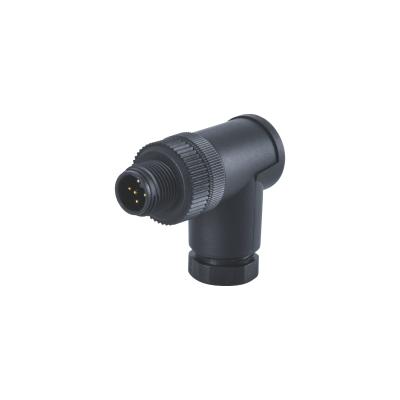 中国 直角現場設置 M12 コネクタ 5 ピン A コード ねじ止め Pg9 販売のため