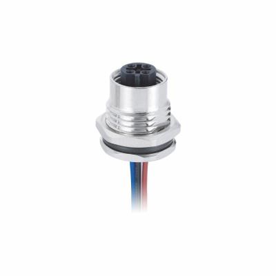 Cina Pannello maschio circolare inossidabile IP67 di codice PG9 del connettore M12 B di Profibus in vendita