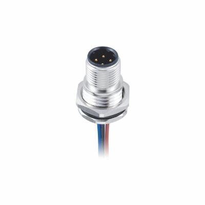 Cina Il connettore circolare Profinet di codice M12 di D scompone l'automazione in fattori PG9 Front Fastened in vendita