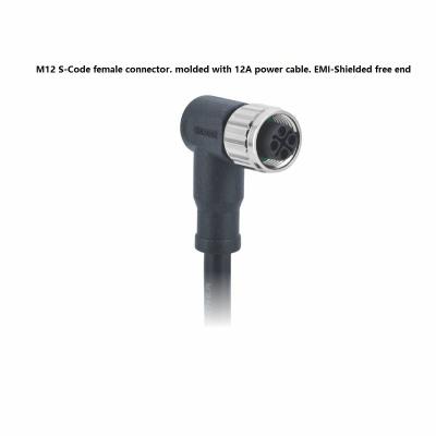 Cina Applicazioni libere di CA di EMI Shielded Connector For dell'estremità del fermaglio di codice M12 di S in vendita