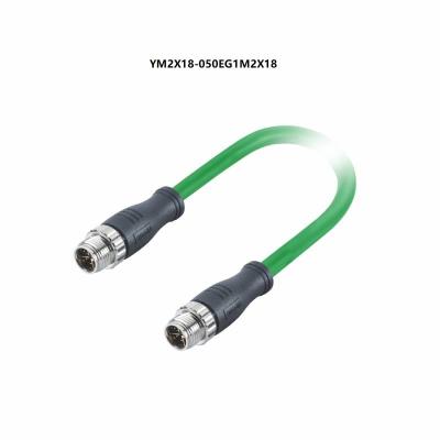 China M12 X Actuator van de Codesensor Kabelawg26 CAT6A Industriële Ethernet Kabel voor Robots Te koop
