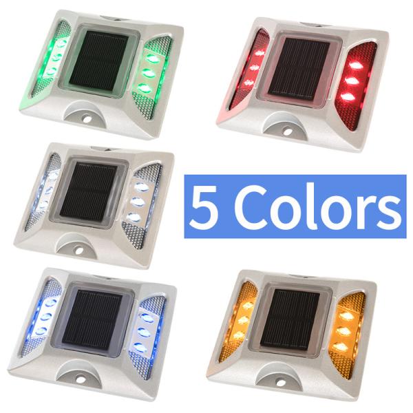 Quality Aluminum Raised Pavement Marker Light LED Lane Marking Reflector Reflective for sale