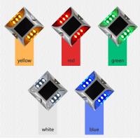 China Road Solar Pavement Markers One Side Blinking LED Solar Stud Indicator for sale