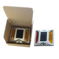 China Waterproof Solar Raised Pavement Markers Square Reflective Automatic Marker for sale