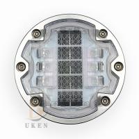 China IL300 Embedded Solar Panel Round Road Stud LED Reflector Underground Pavement Marker Light for Driveway for sale