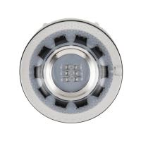China Round Embedded Road Reflectors PC Plastic Shell Solar Power LED Road Marking Stud for sale