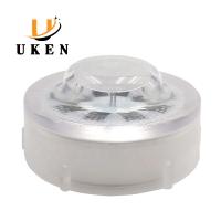 China Round Embedded Road Reflectors PC Plastic Shell Solar Power LED Road Marking Stud for sale