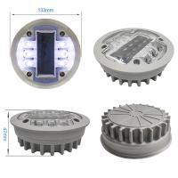 China Warning Embedded Road Reflectors Underground Wireless Pavement Marker Light for sale