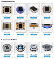 China Warning Embedded Road Reflectors Underground Wireless Pavement Marker Light for sale