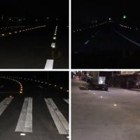 China High Load Bearing Reflective Road Stud Flat Square Raised Pavement Marker for sale
