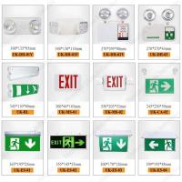 China Ceiling Mounted Emergency Exit Light Waterproof Fire Evacuation Indicator Sign for sale