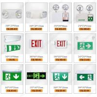 China Exit Sign Emergency Bulkhead Light Waterproof Fire Exit Ceiling Tri-Proof Light for sale