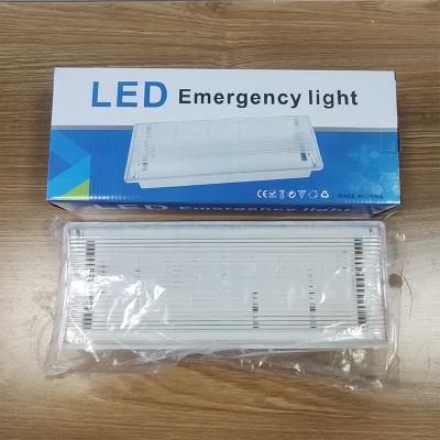Quality Bulkhead Emergency Light Exit Sign 3 Hours Lasting LED Transparent Fire Exit Lampfor sale