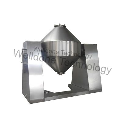 China Motor And Gearbox Heat Sensitive Materials Double Cone Vacuum Dryer For Food Processing Manufacturing Plant for sale