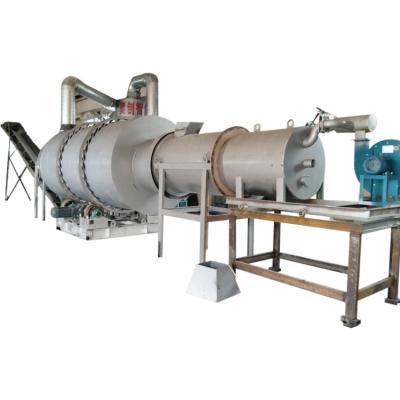China Sawdust Particle Industrial Drying Wood Chips Rotary Drum Dryer Kiln for sale