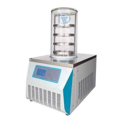 China 220V 1Kw SUS304 Automatische Laboratorium Vriesdroger Vacuümdroogmachine voor Voedselverwerking Te koop
