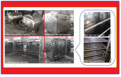 Cina Vuoto su misura redditizio Tray Dryer Hot Water Heating per la polvere di pistola in vendita