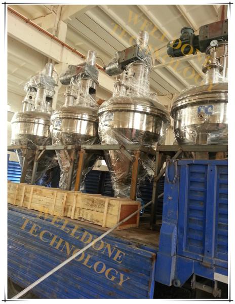 Industrial Agitated Vacuum Dryer , Remote Control Rotary Cone Vacuum Dryer