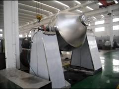 Asciugatrice a vuoto rotativa a doppio cono della serie SZG SUS316L per l'impiego in impianti di trasformazione e produzione alimentare