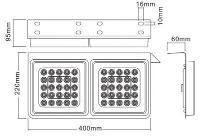 Cina Il camion di DC24V 50pcs LED indietro accende le parti giapponesi del camion di Mitsubishi Hino in vendita
