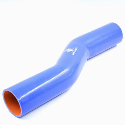 Cina 543208-1303260 parti russe del camion del tubo flessibile KAMAZ del silicone del refrigeratore in vendita