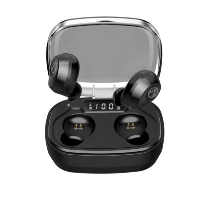 China Portable In Ear Earbuds 1600mah Tws Wireless Stereo Earphones Led Display Hifi Power Bank Earphones Headphone for sale