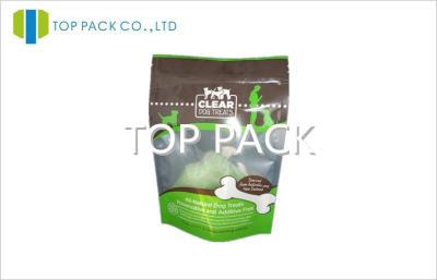 China Da janela ereta do espaço livre do saco dos alimentos para animais de estimação da folha de alumínio barreira Ziplock da umidade à venda