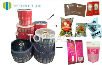 Cina Borse d'imballaggio di abitudine del film dello spuntino dei materiali dell'alimento che stampano plastica saldabile a caldo in vendita