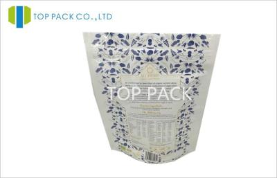 China Healthy Products Custom Aluminum Sealable Foil Pouches Tear Notch Resealable for sale