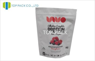 中国 アルミ ホイルは蛋白質の粉のための食品包装袋を立てます 販売のため