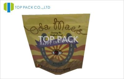 China Custom Resealable Dry Food Packaging Foil Lamination Crackers , Snack Food Packaging for sale