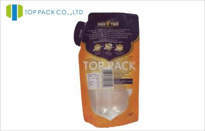 China Eco - friendly Plastic Pouch Packaging PET / PE For Quick Cook Sauce for sale