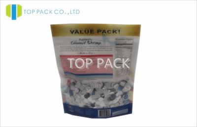 中国 プラスチック 1.5LB はココナッツ エビ、シーフードの包装袋のための袋を立てます 販売のため