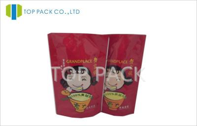 中国 アルミ ホイルの食品包装袋の赤は薄板にされた食糧クッキーを印刷しました 販売のため